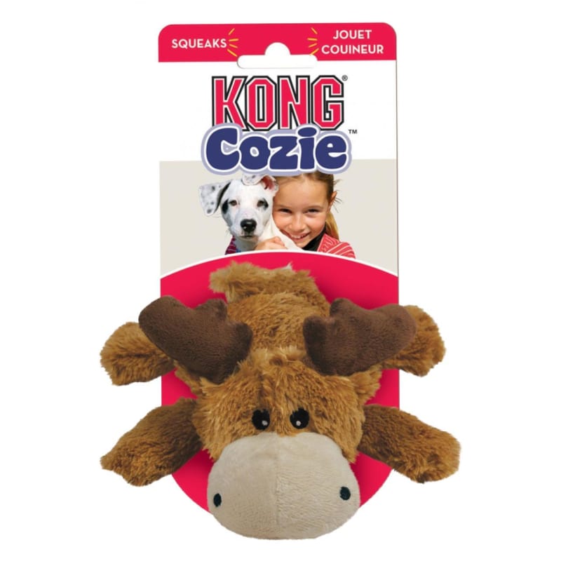 KONG Cozie Marvin Moose Dog Toy Pet Supermarket